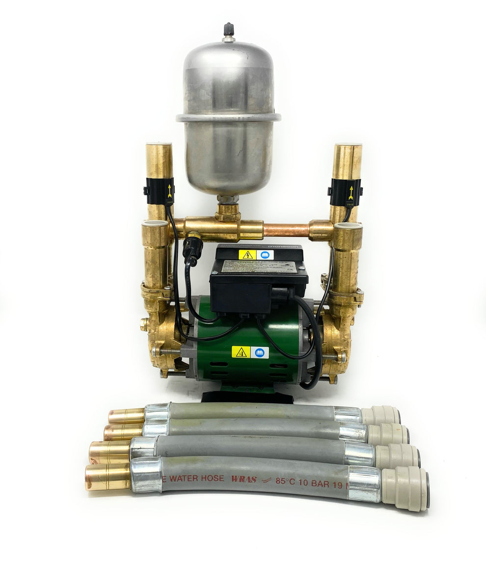 Stuart Turner Monsoon 2 Bar Negative Twin Pump (green) 46345 2.0 ...