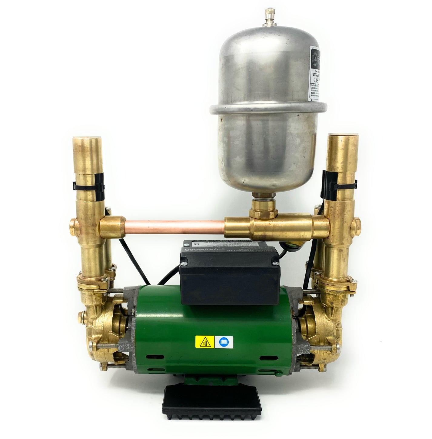 Stuart Turner Monsoon 3 Bar Negative Twin Pump (green) 46158 – PelhamPumps