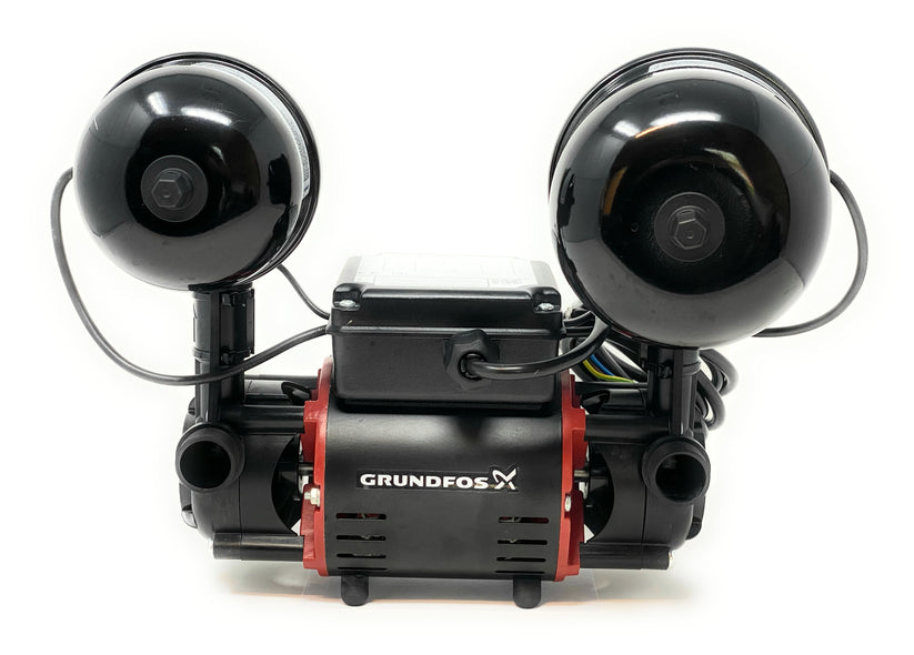 Grundfos STR2 2.0 CN Twin Negative Shower Pump – PelhamPumps