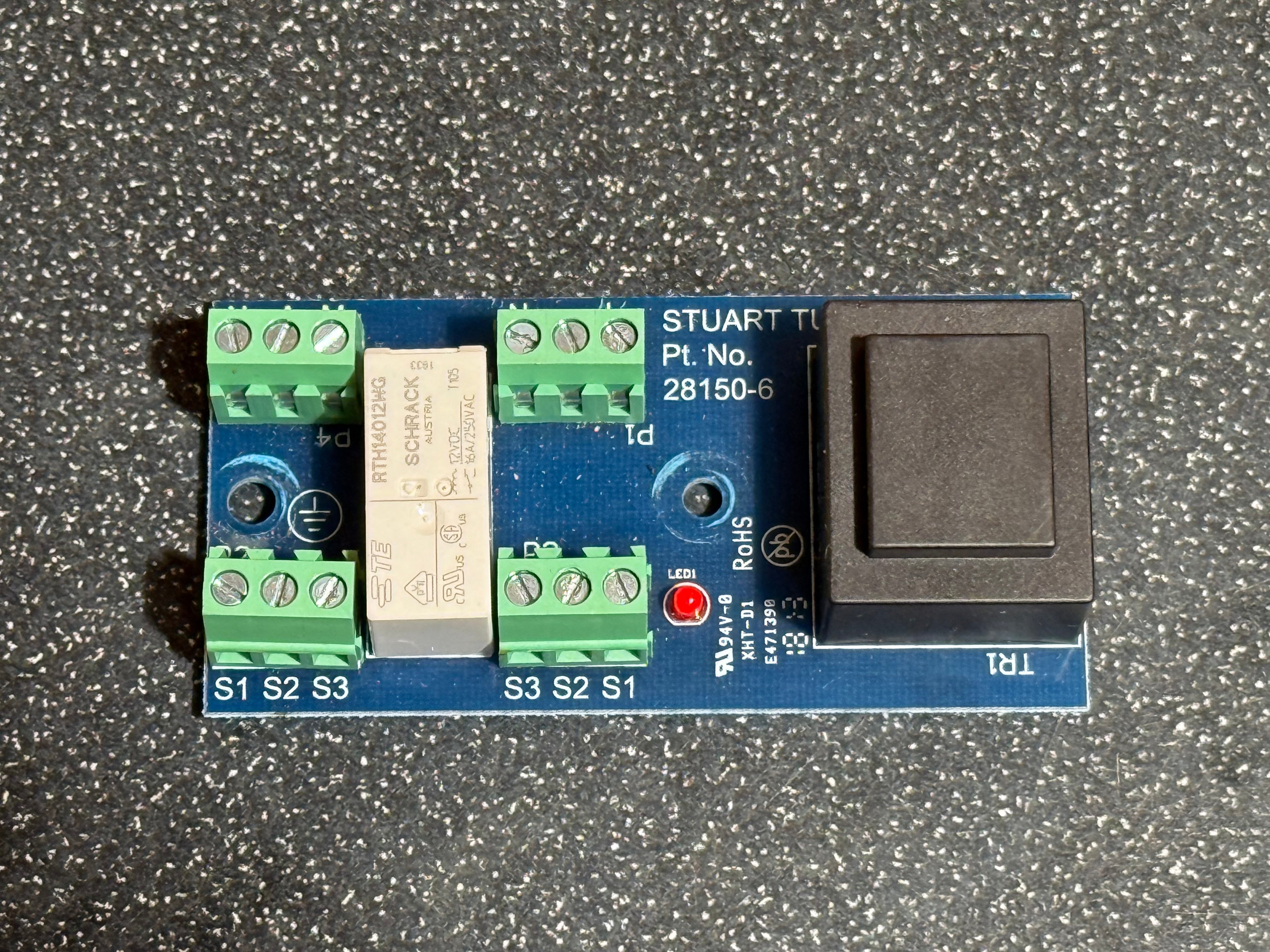 Stuart Turner Pcb Circuit Board 28150 For Universal Monsoon Shower Pum ...